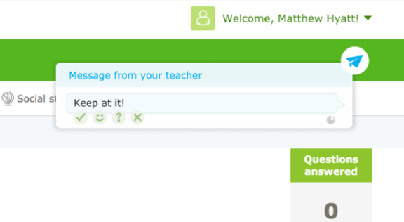 IXL - How can I message my students?