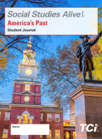 IXL skill plan | America’s Past plan for TCI Social Studies Alive!