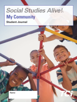 IXL skill plan | My Community plan for TCI Social Studies Alive!