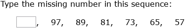 IXL | Complete a number pattern | 4th grade math