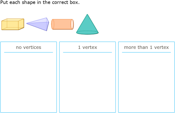 IXL | Sort three-dimensional shapes | 1st grade math
