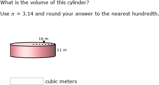 IXL | Volume of cylinders, cones, and spheres | 8th grade math