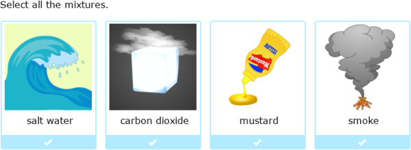 IXL | Identify mixtures | 5th grade science