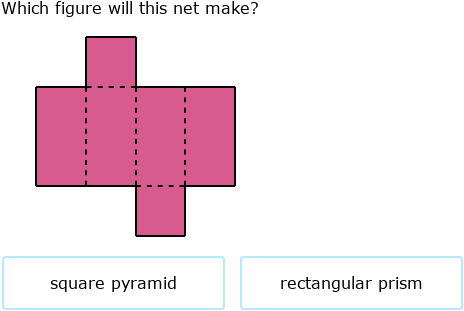 IXL | Nets of rectangular three-dimensional figures | 3rd grade math