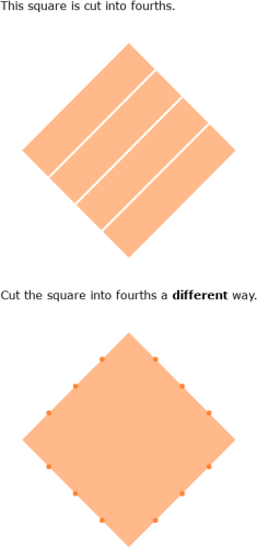 IXL | Make halves, thirds, and fourths in different ways | 2nd grade math