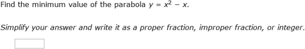 IXL - Find the maximum or minimum value of a quadratic function ...