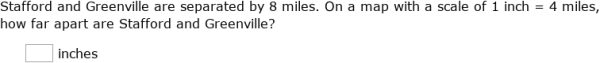 IXL - Scale drawings: word problems (Algebra 1 practice)