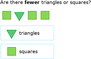 IXL | Fewer and more - compare in a mixed group | Pre-K math