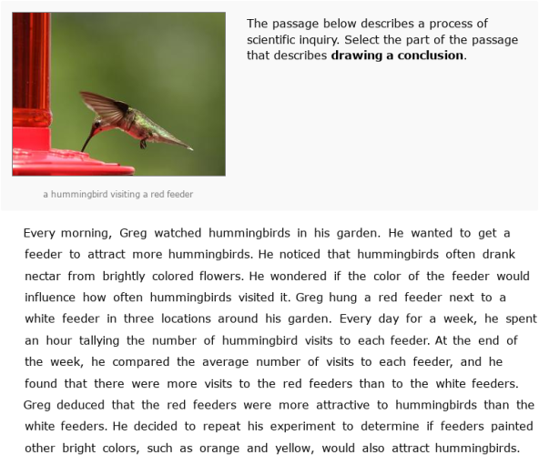 IXL | The process of scientific inquiry | 7th grade science