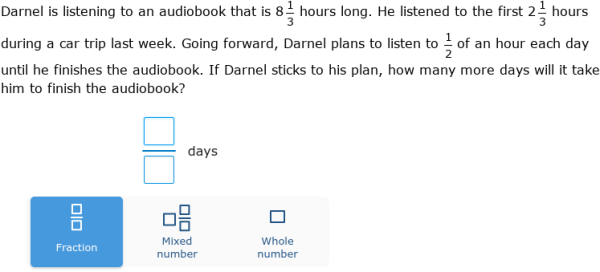 IXL | Multi-step word problems with fractions and mixed numbers | 5th ...