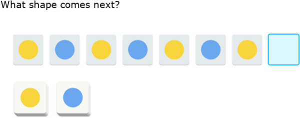 IXL | Complete AB and ABB color patterns | Kindergarten math