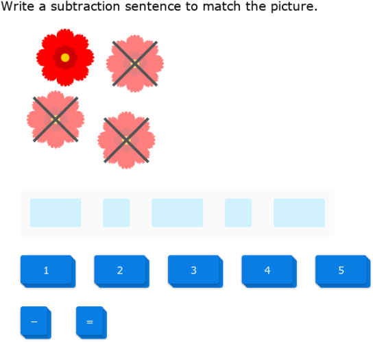 Subtraction Sentence