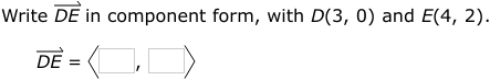 IXL - Find the component form of a vector (Geometry practice)