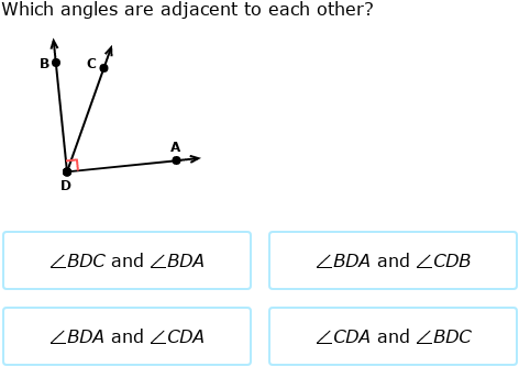 IXL | Identify complementary, supplementary, and adjacent angles | 7th grade math