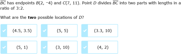 IXL Partition A Line Segment In A Given Ratio Geometry Practice 
