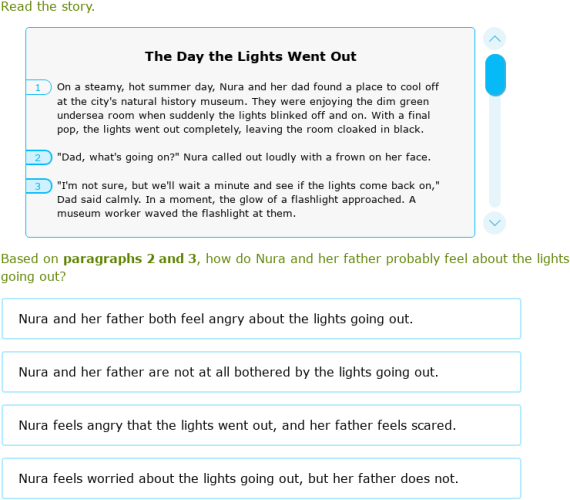 IXL | Read realistic fiction: set 2 | 3rd grade language arts