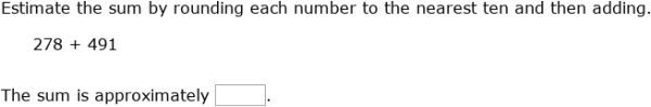 IXL | Estimate sums | 2nd grade math