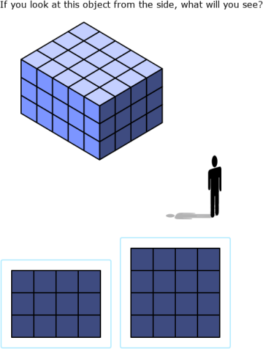 IXL | Front, side, and top views | 2nd grade math