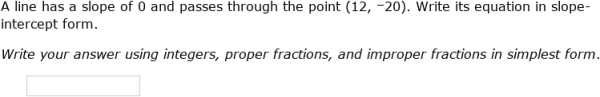 IXL | Write a linear equation from a slope and a point | 8th grade math