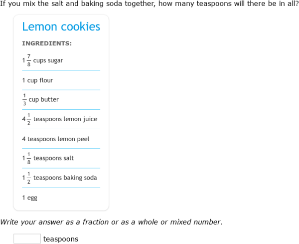 IXL | Add and subtract fractions and mixed numbers with unlike ...