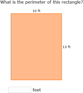 IXL | Perimeter of rectangles, squares, and triangles | 6th grade math