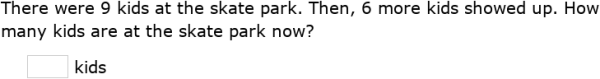 IXL | Addition word problems with models - sums up to 20 | 1st grade math