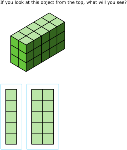 IXL | Front, side, and top view | 8th grade math