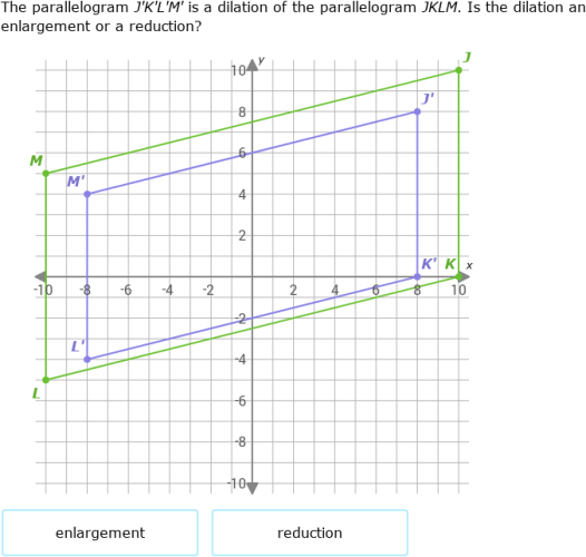 IXL - Classify dilations (Geometry practice)