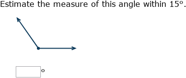 IXL | Estimate angle measurements | 7th grade math