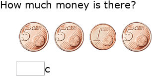 IXL | Count 1c, 2c, 5c and 10c coins | 1st grade math