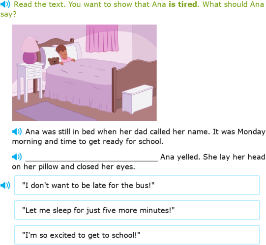 IXL | Insert dialogue into a story | 1st grade language arts