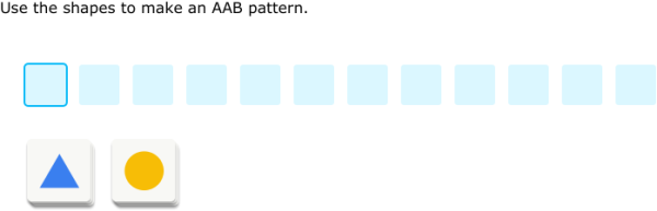 IXL | Make a repeating pattern | 3rd grade math