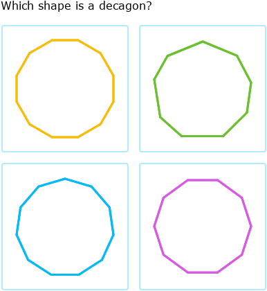 IXL | Identify polygons: up to 12 sides | 3rd grade math