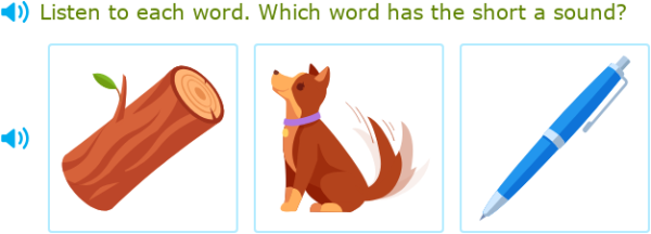 IXL | Find the short a word | Kindergarten language arts