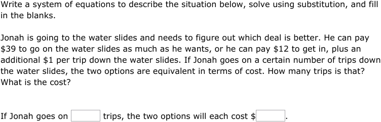 Algebra 2 Word Problems