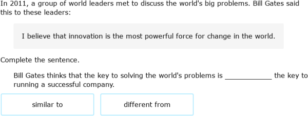 IXL | Bill Gates | 3rd grade social studies