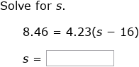 IXL | Solve equations: review | 6th grade math