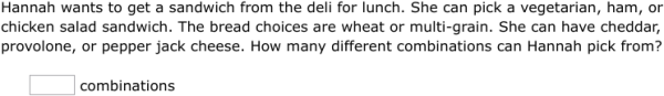 IXL | Combinations | 4th grade math