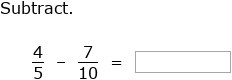 IXL | Add and subtract fractions with unlike denominators | 6th grade math