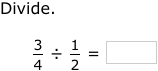 IXL | Divide two fractions | 5th grade math