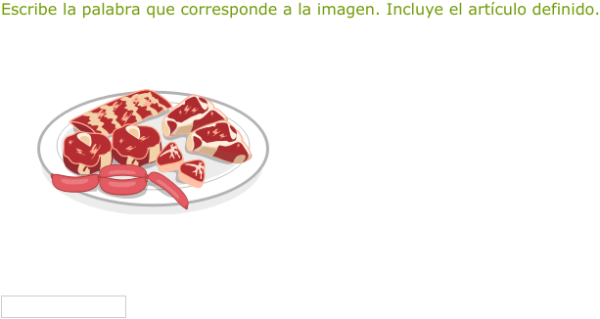 IXL | Name meals and types of food | Spanish