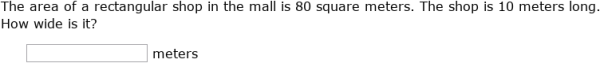 IXL | Word problems with area | 3rd grade math