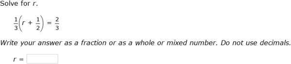 IXL | Solve two-step equations with fractions | 7th grade math
