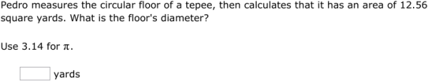 IXL | Circles: word problems | 6th grade math