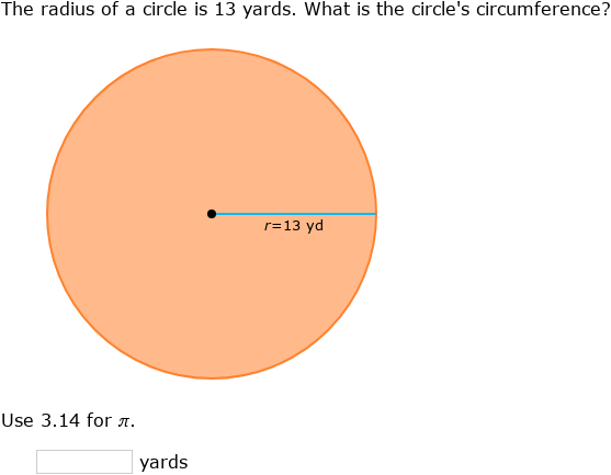 IXL - Circumference of circles (Algebra 1 practice)