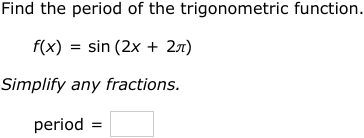 IXL - Find properties of sine functions (Precalculus practice)