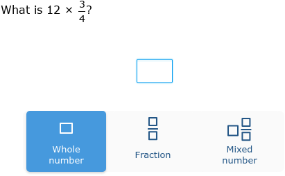 IXL | Multiply fractions by whole numbers I | 5th grade math