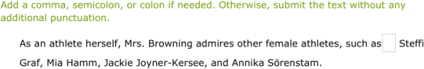 IXL | Use semicolons, colons, and commas with lists | 8th grade ...
