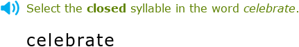 IXL | Identify syllable types | 3rd grade language arts