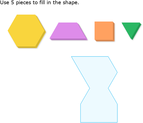 IXL | Compose two-dimensional shapes | 1st grade math